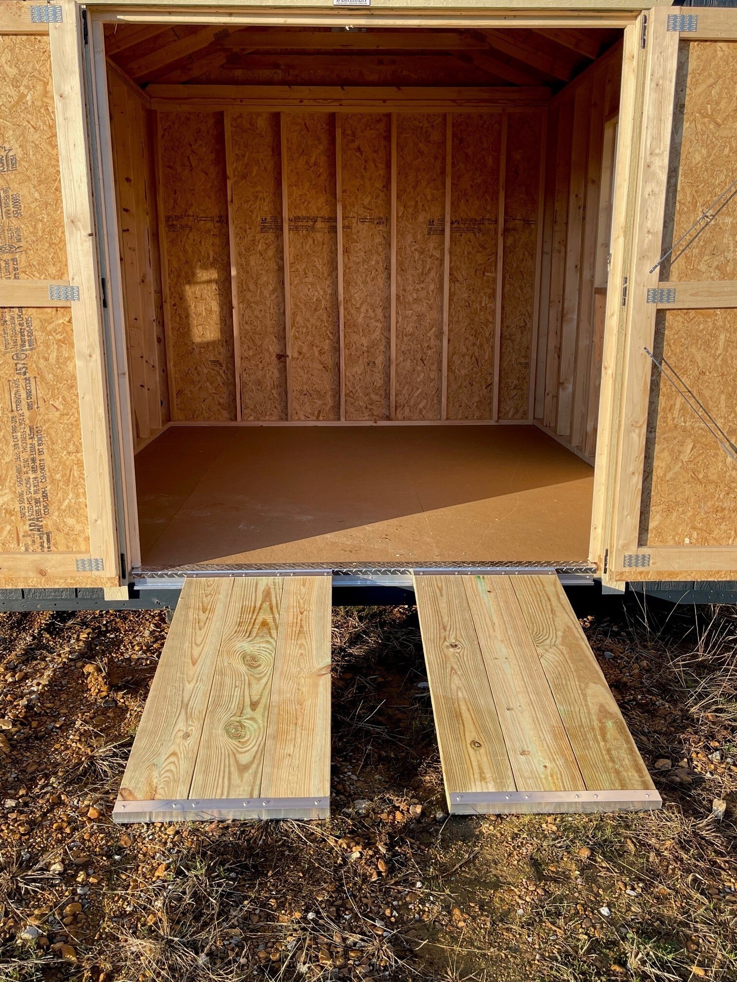 Aluminum Ramp Kit | Shed Supply