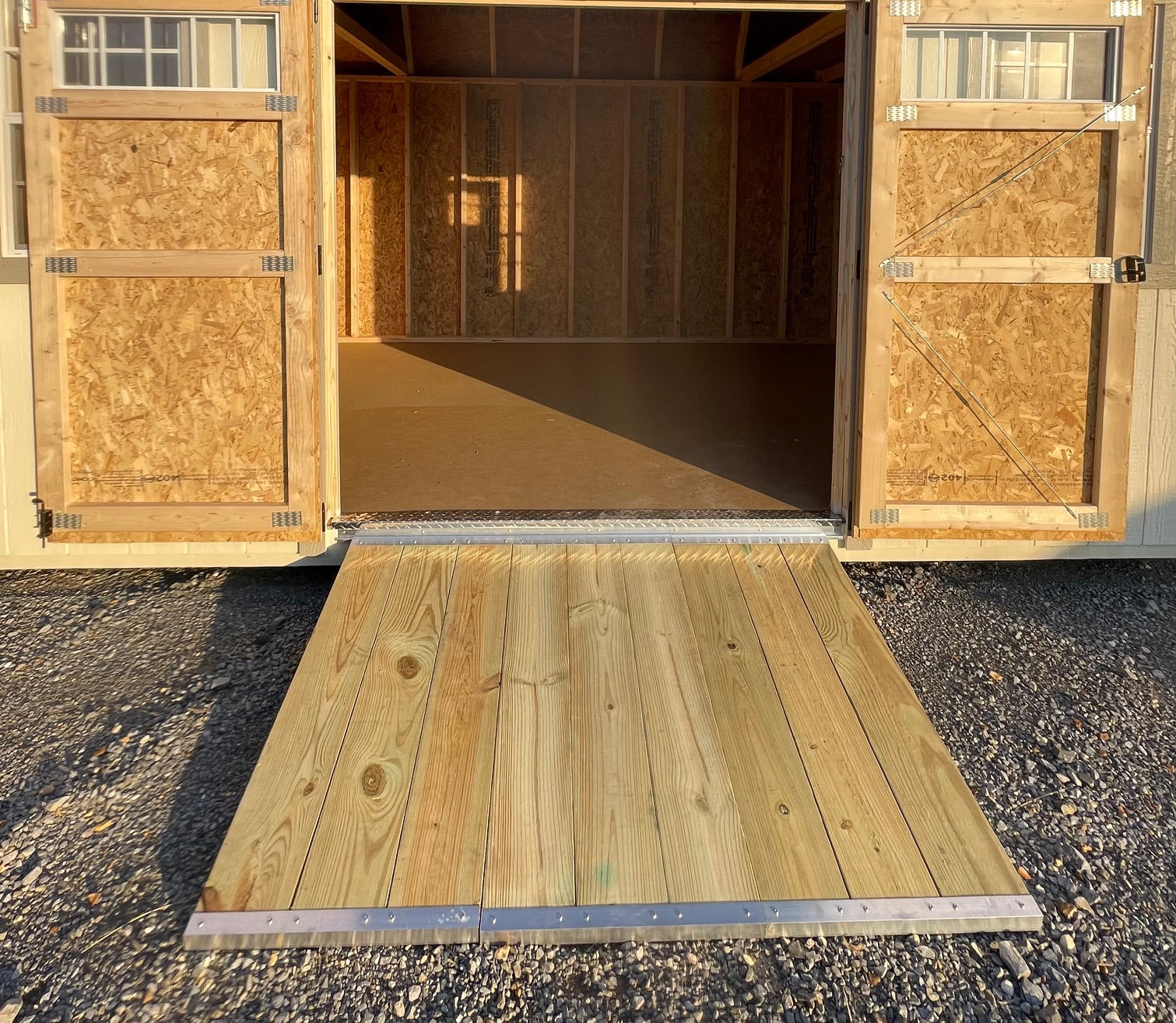 DIY Aluminum Ramp Kit | Shed Supply