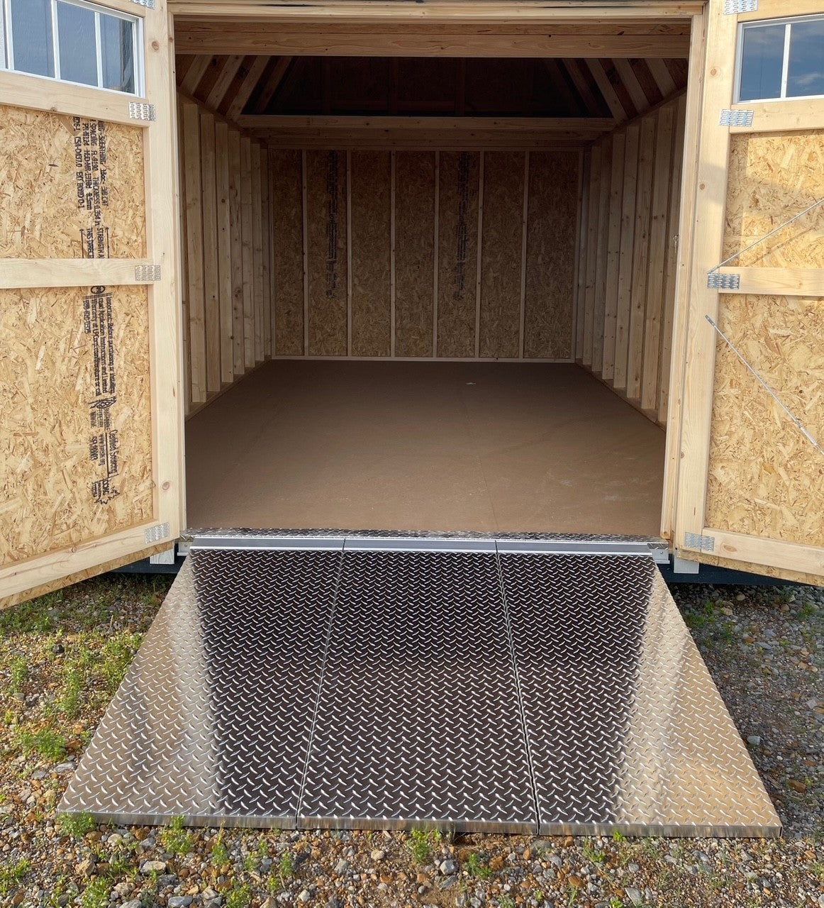 Aluminum Ramp Kit | Shed Supply