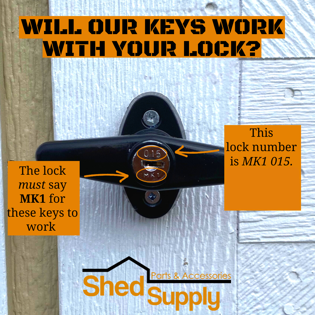 Replacement Keys (Master Keys) | Shed Supply